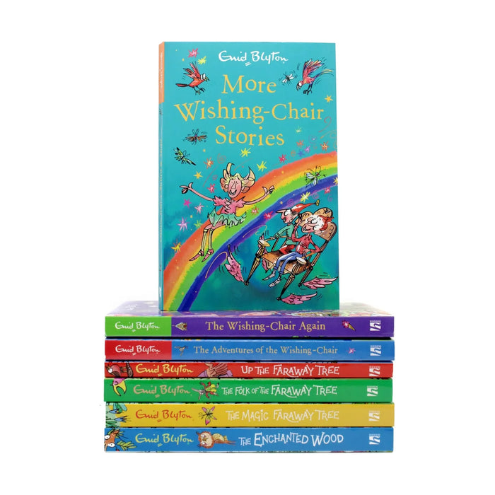 Enid Blyton THe Magical Worlds Complete Collection 7 Books Box Set ...