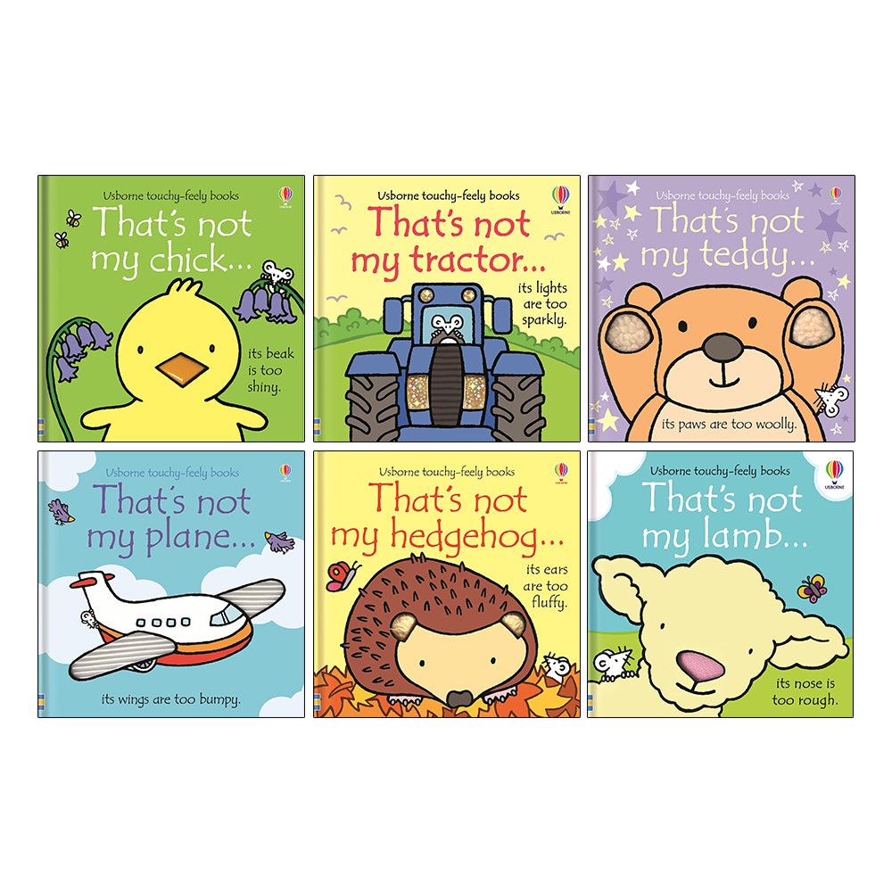That's not my Series 6 Books Collection Set by Fiona Watt(Chick, Tract ...
