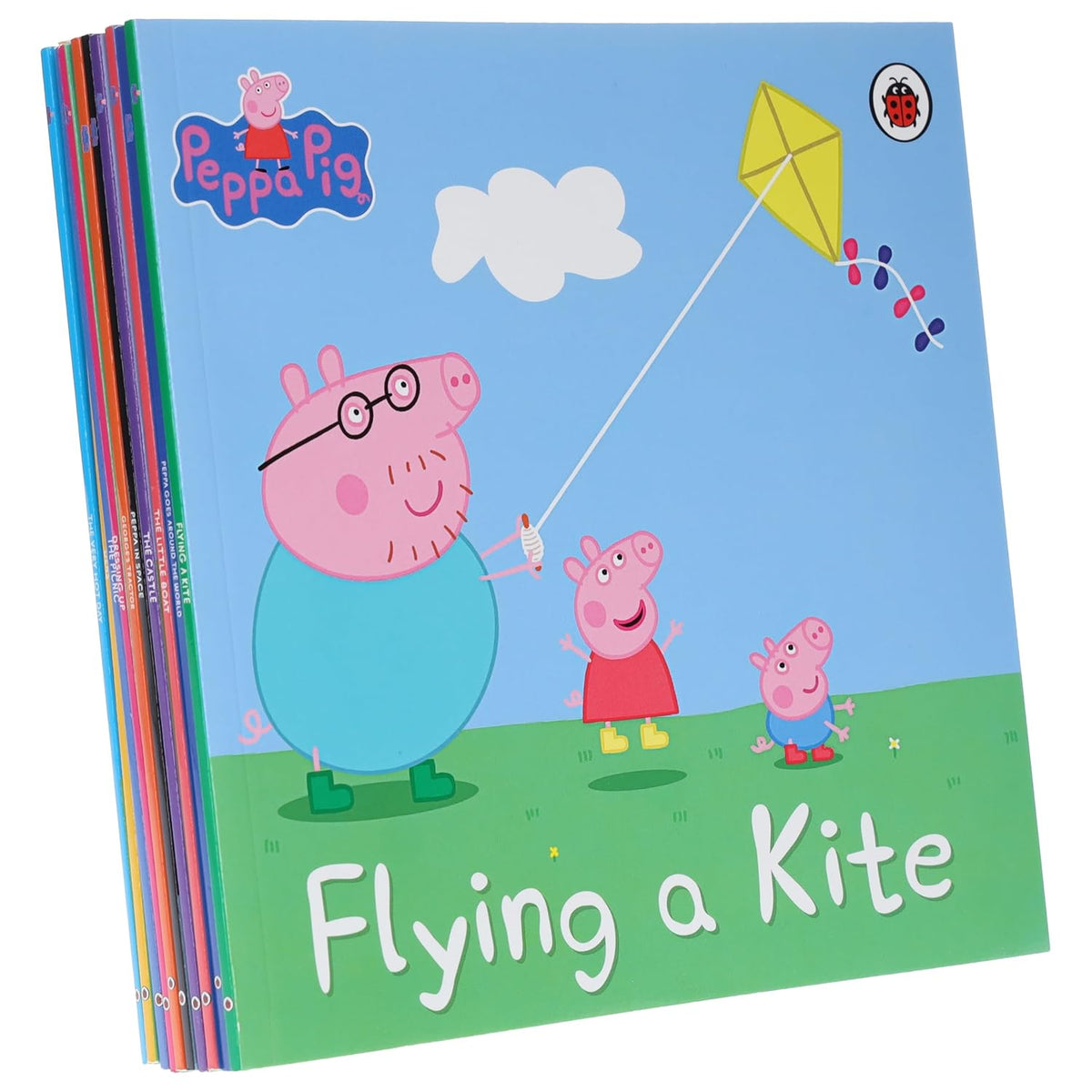 Peppa Pig 10 Books Children Collection Set Peppa Goes Around the World ...