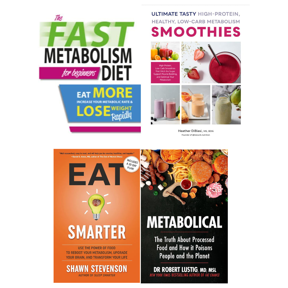 Metabolical, Ultimate Tasty High Protein, Eat Smarter (HB), The Fast ...