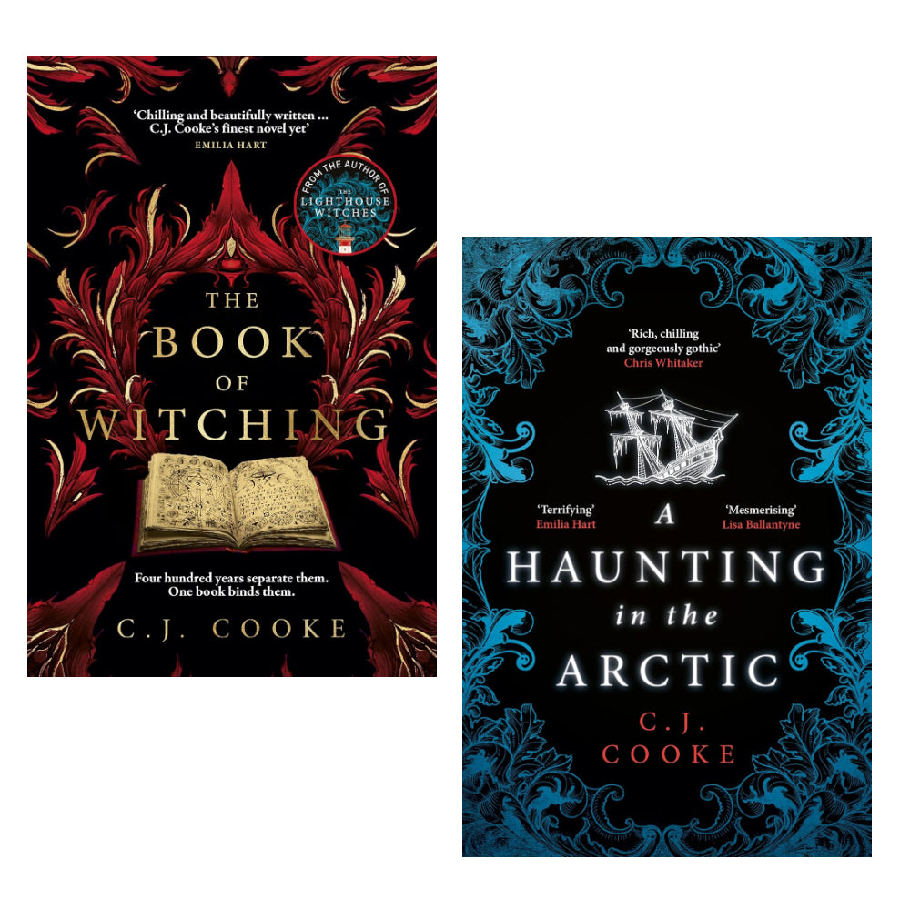 C.J. Cooke 2 Books Set (The Book of Witching, A Haunting in the Arctic ...