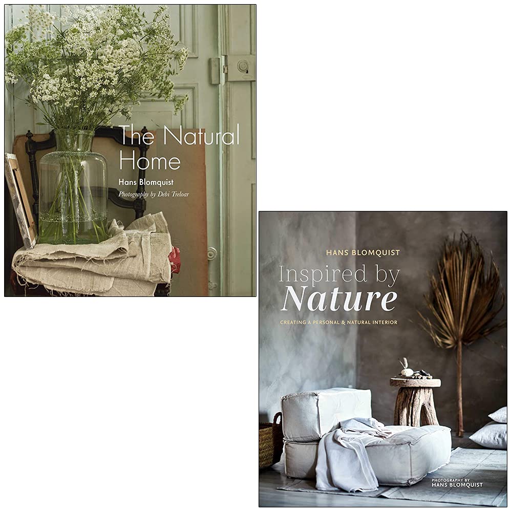 The Natural Home & Inspired by Nature By Hans Blomquist 2 Books Collec ...