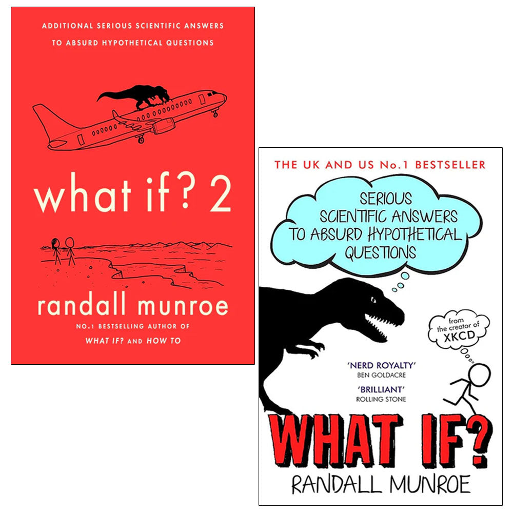 What If Series by Randall Munroe 2 Books Collection Set (What If?2(HB ...