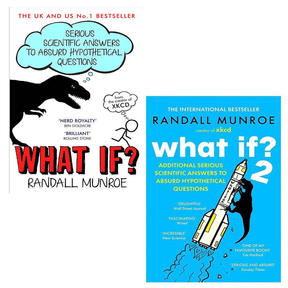 Randall Munroe Collection 2 Books Set (What If?: Serious Scientific,Wh ...