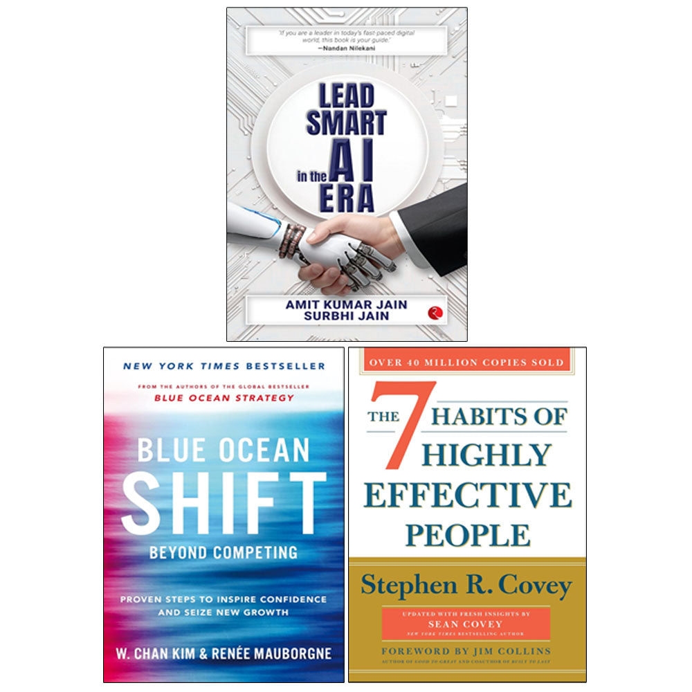 The 7 Habits of Highly Effective People, Blue Ocean Shift, Lead Smart ...