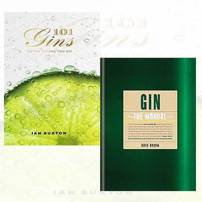 Gin The Manual and 101 Gins 2 Books Bundle Collection - To Try Before
