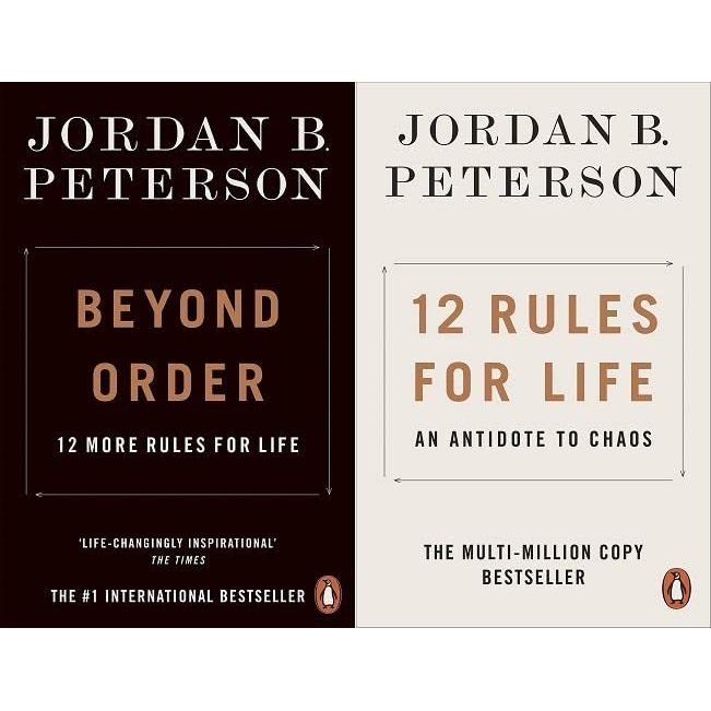 Beyond Order & 12 Rules For Life-2 Book Set Collection by Jordan B ...