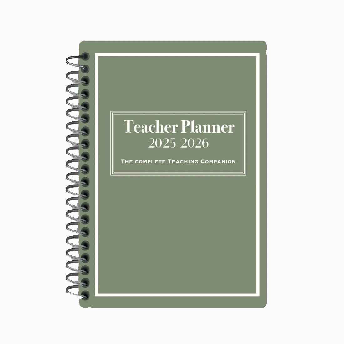 2025–2026 Dated Teacher Planner | A4 Size Affordable | The Book Bundle