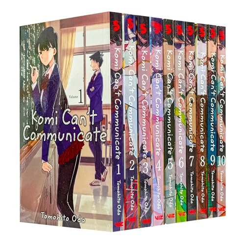 Komi Cant Communicate Collection Vol 1-10 Books Set By Tomohito Oda | The Book Bundle
