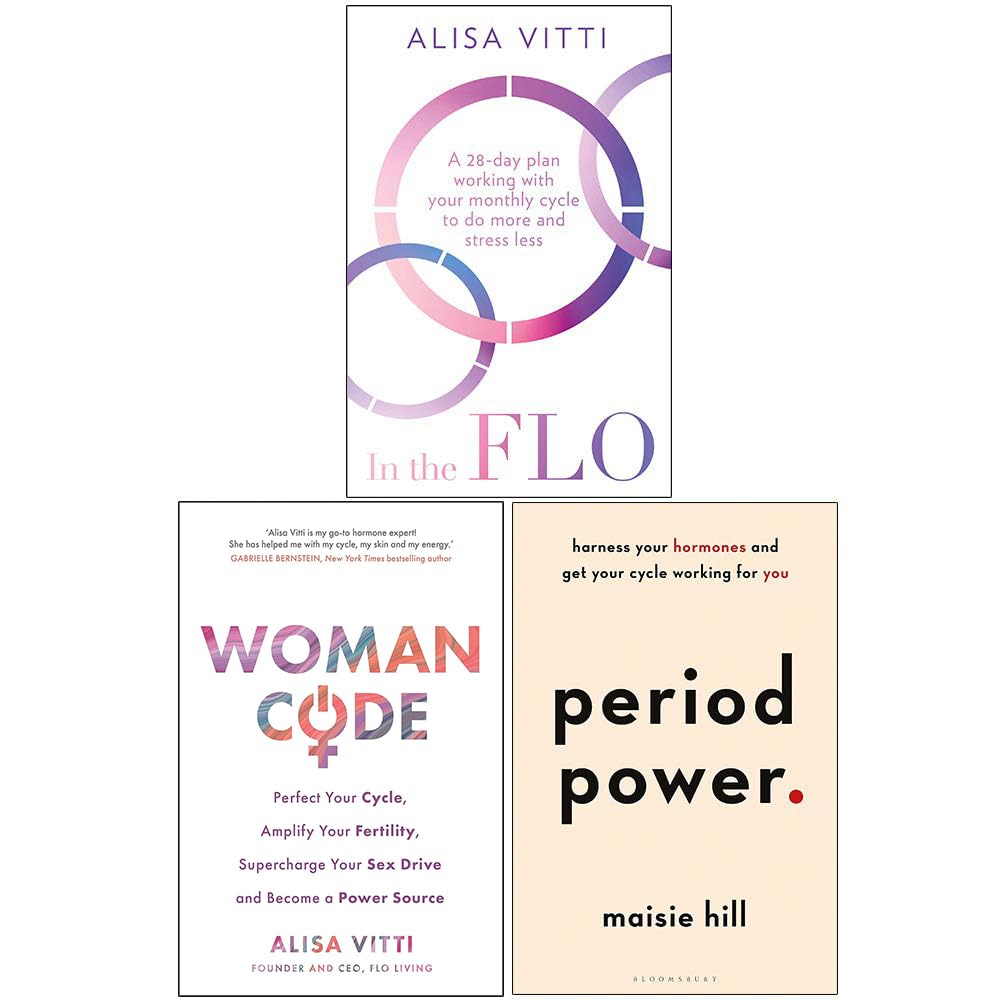 In The Flo, Woman Code, Period Power 3 Books Collection Set | The Book ...