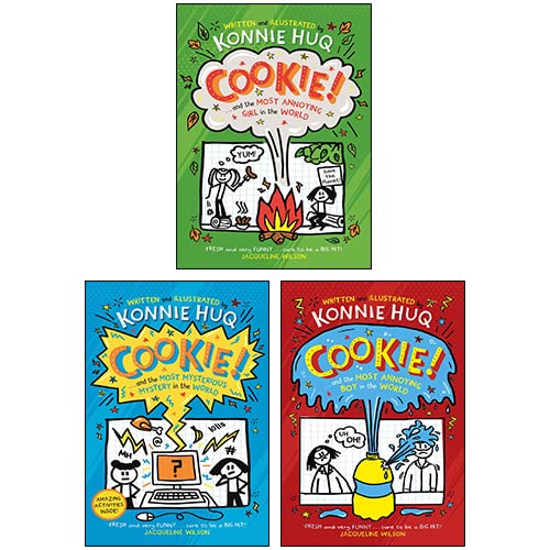 Konnie Huq 3 Books Collection Set (Cookie and the Most Annoying Boy in ...