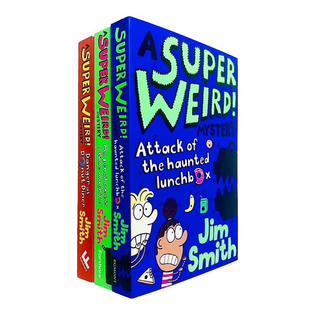 Jim Smith Super Weird Mystery Collection 3 Books Set (Attack of the Ha
