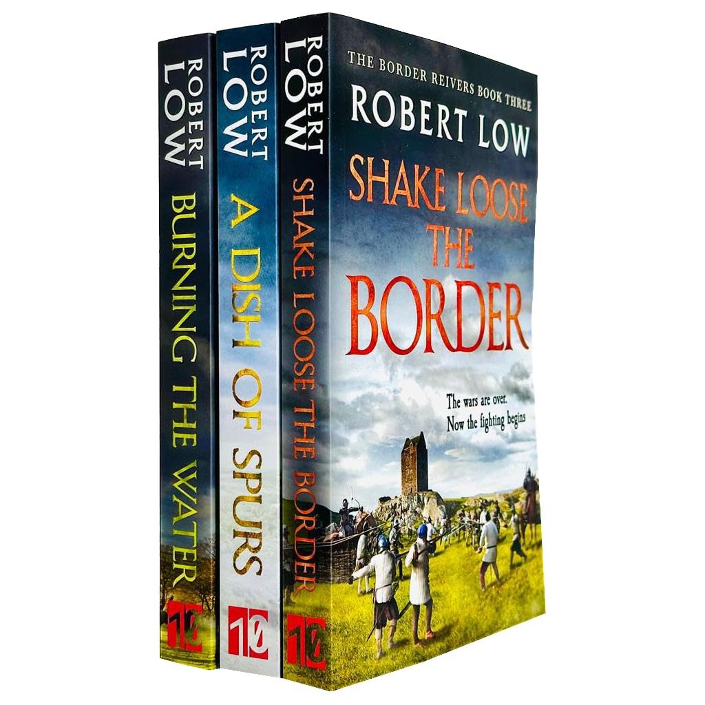 Robert Low Border Reivers Series Collection 3 Books Set (Shake Loose ...