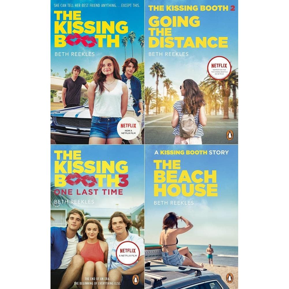 Beth Reekles Kissing Booth 4 Book Set Collection (The Kissing Booth 1 ...