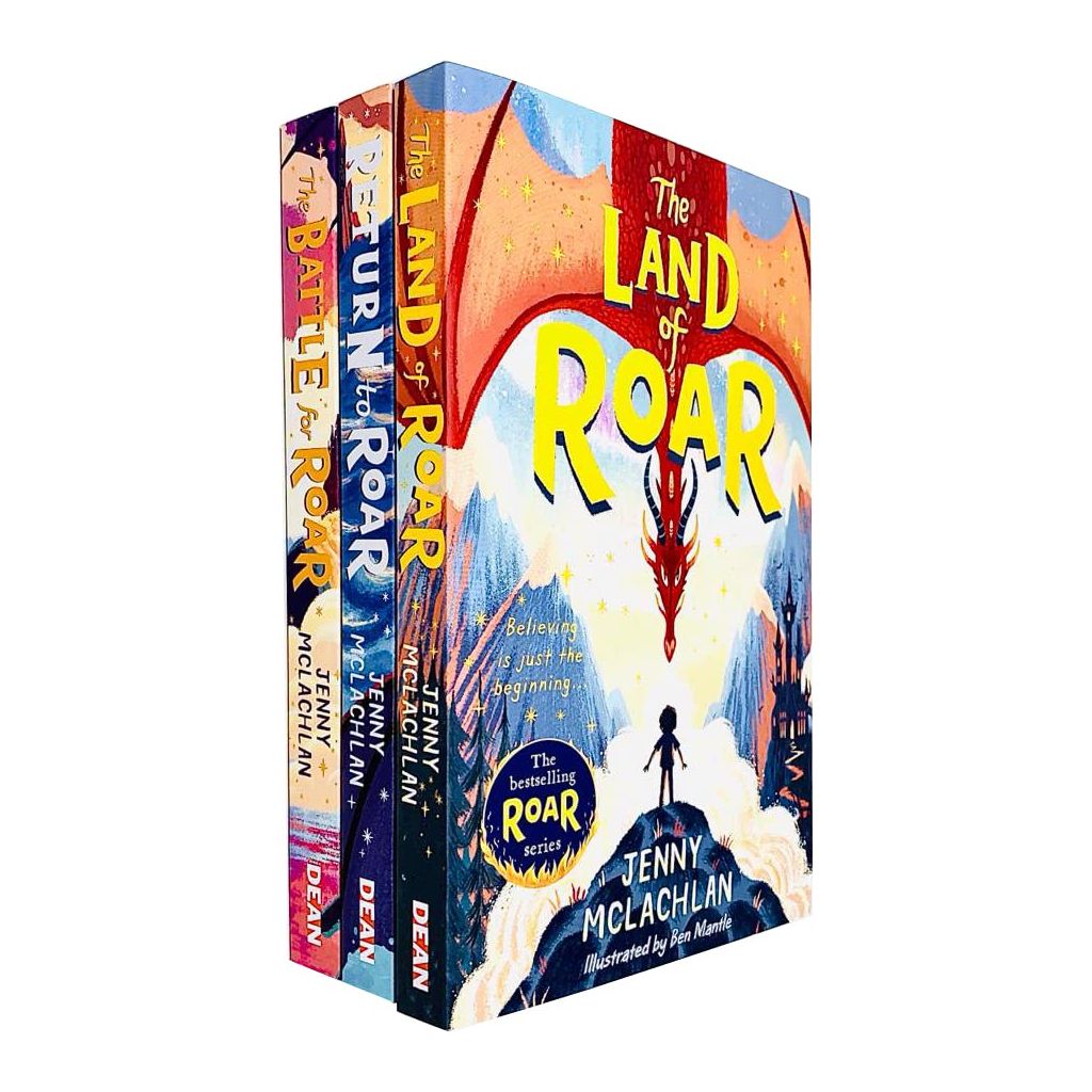The Land Of Roar Series 3 Books Set (The Battle For Roar, Return To Ro