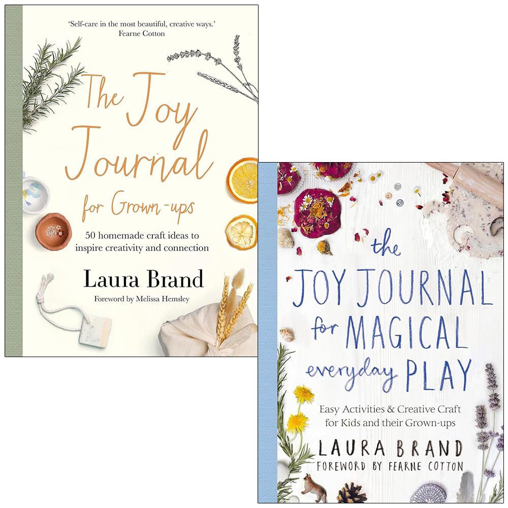 Laura Brand Collection 2 Books Set (The Joy Journal For Grown-ups & The ...