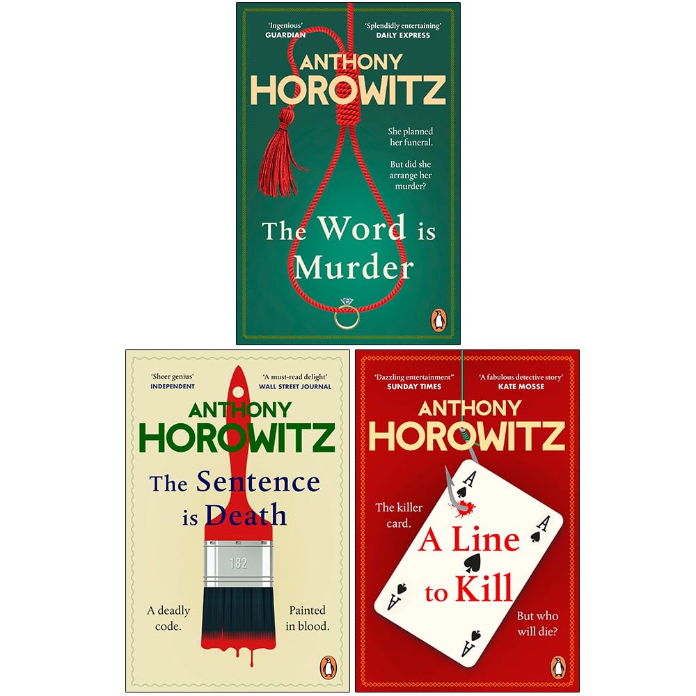 Hawthorne and Horowitz Mysteries Collection 3 Books Set By Anthony ...