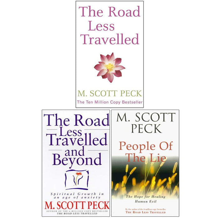 M Scott Peck Collection 3 Books Set (The Road Less Travelled, The Road Less Travelled And Beyond ...