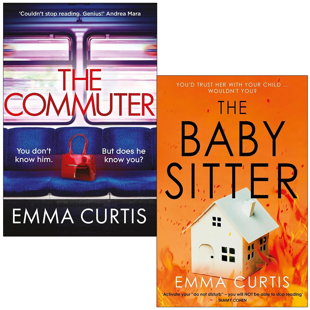 Emma Curtis Collection 2 Books Set (The Commuter and The Babysitter ...