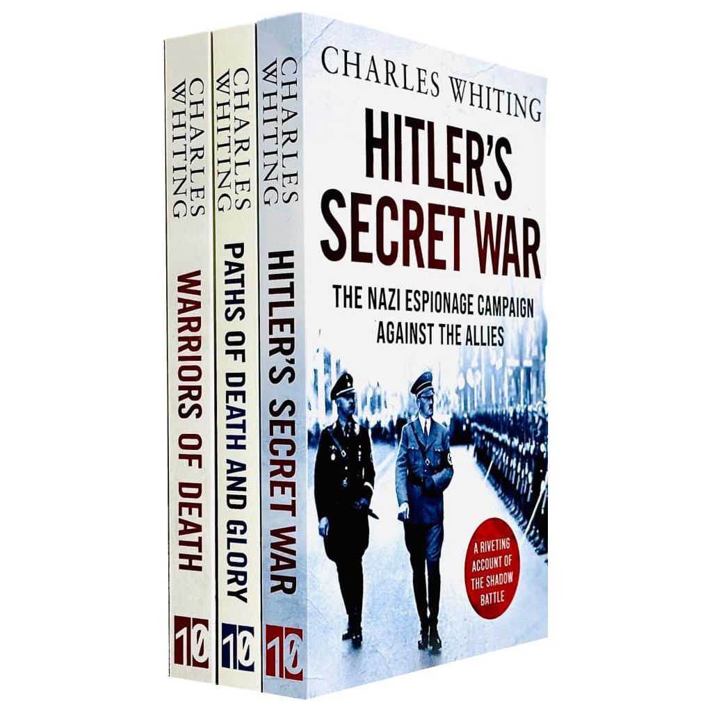 Charles Whiting Collection 3 Books Set (Hitler's Secret War) — The Book ...