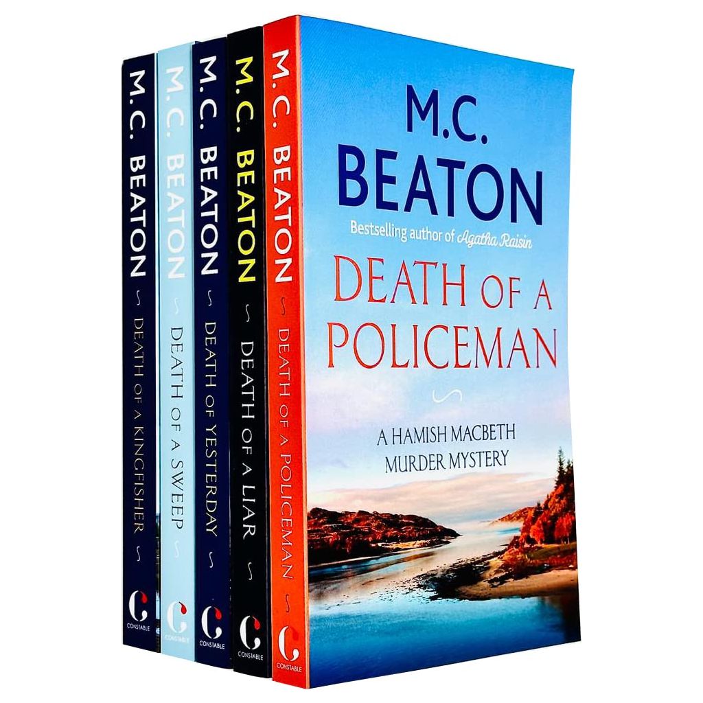 Hamish Macbeth Murder Mystery Death Series 6 Collection 5 Books Set By ...