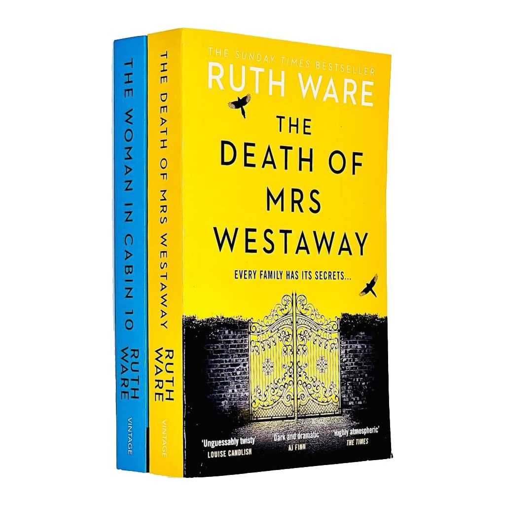 Ruth Ware Collection 2 Books Set (The Death of Mrs Westaway, The Woman ...
