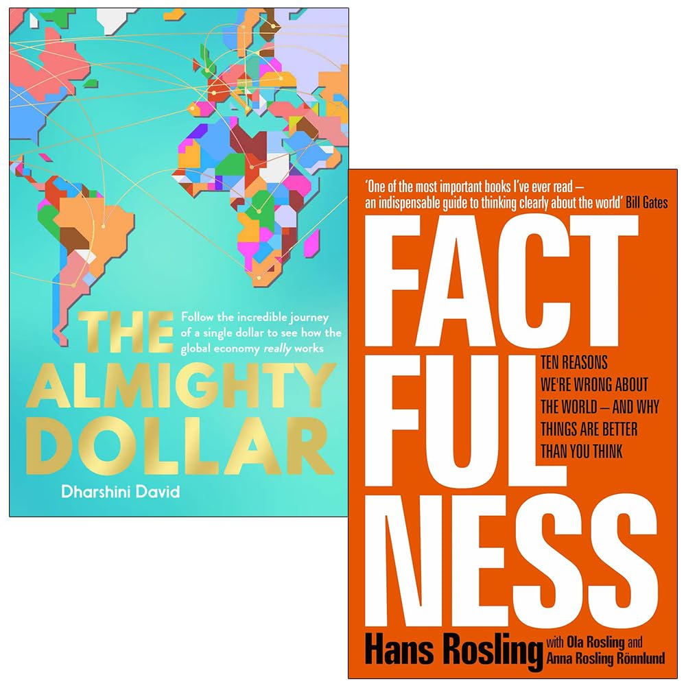 The Almighty Dollar, Factfulness 2 Books Collection Set by Dharshini ...