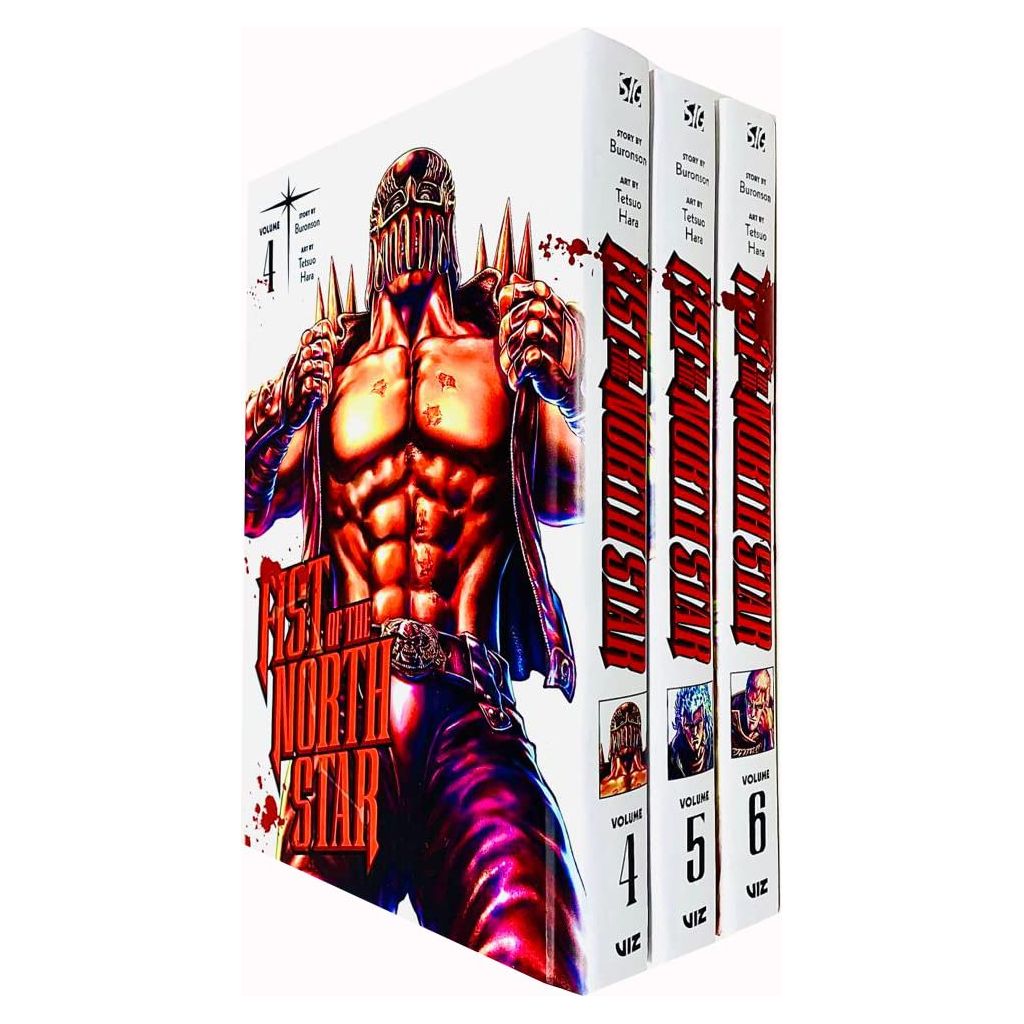 Fist of the North Star Volume 4-6 Collection 3 Books Set By Buronson ...
