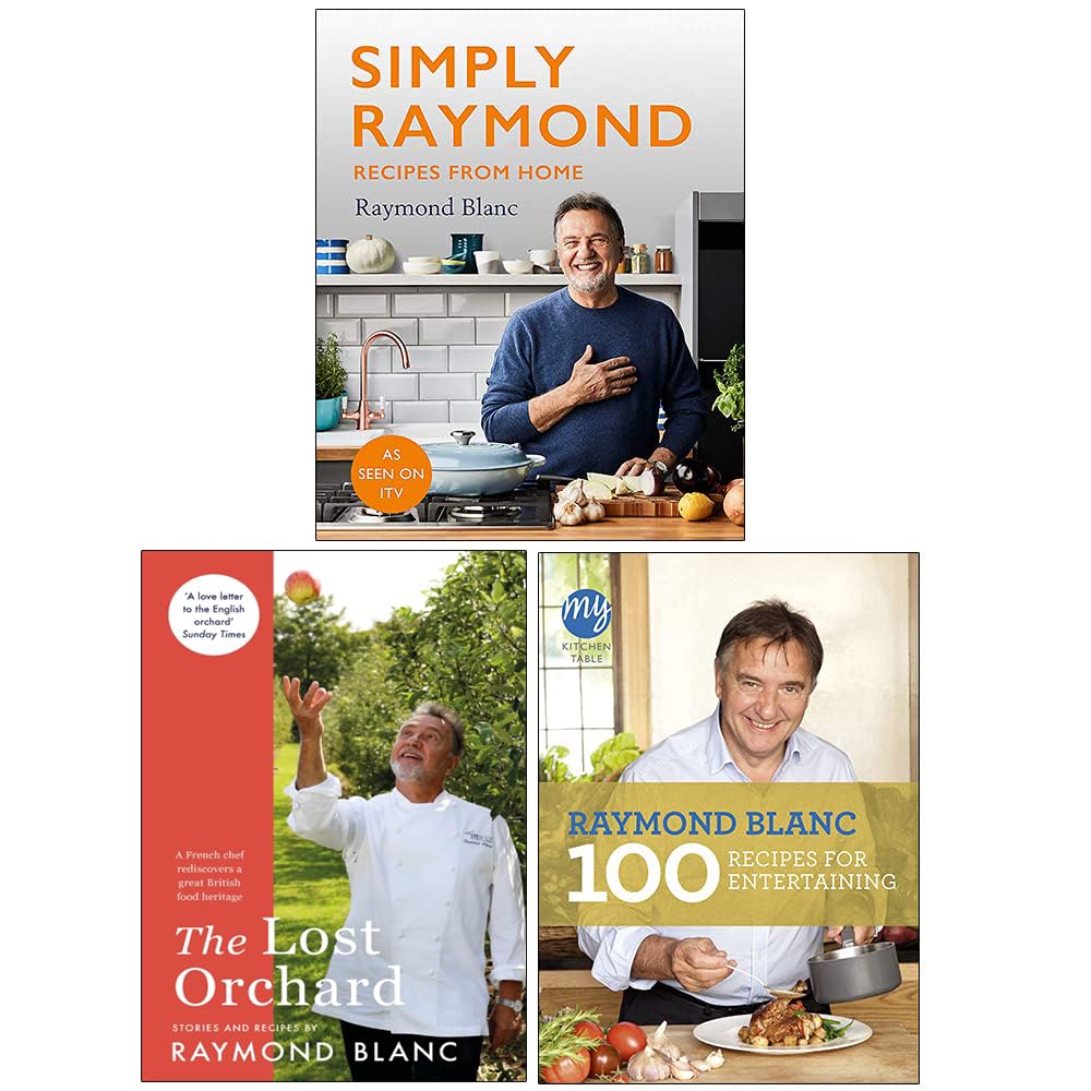 Raymond Blanc Collection 3 Books Set (The Lost Orchard, My Kitchen ...