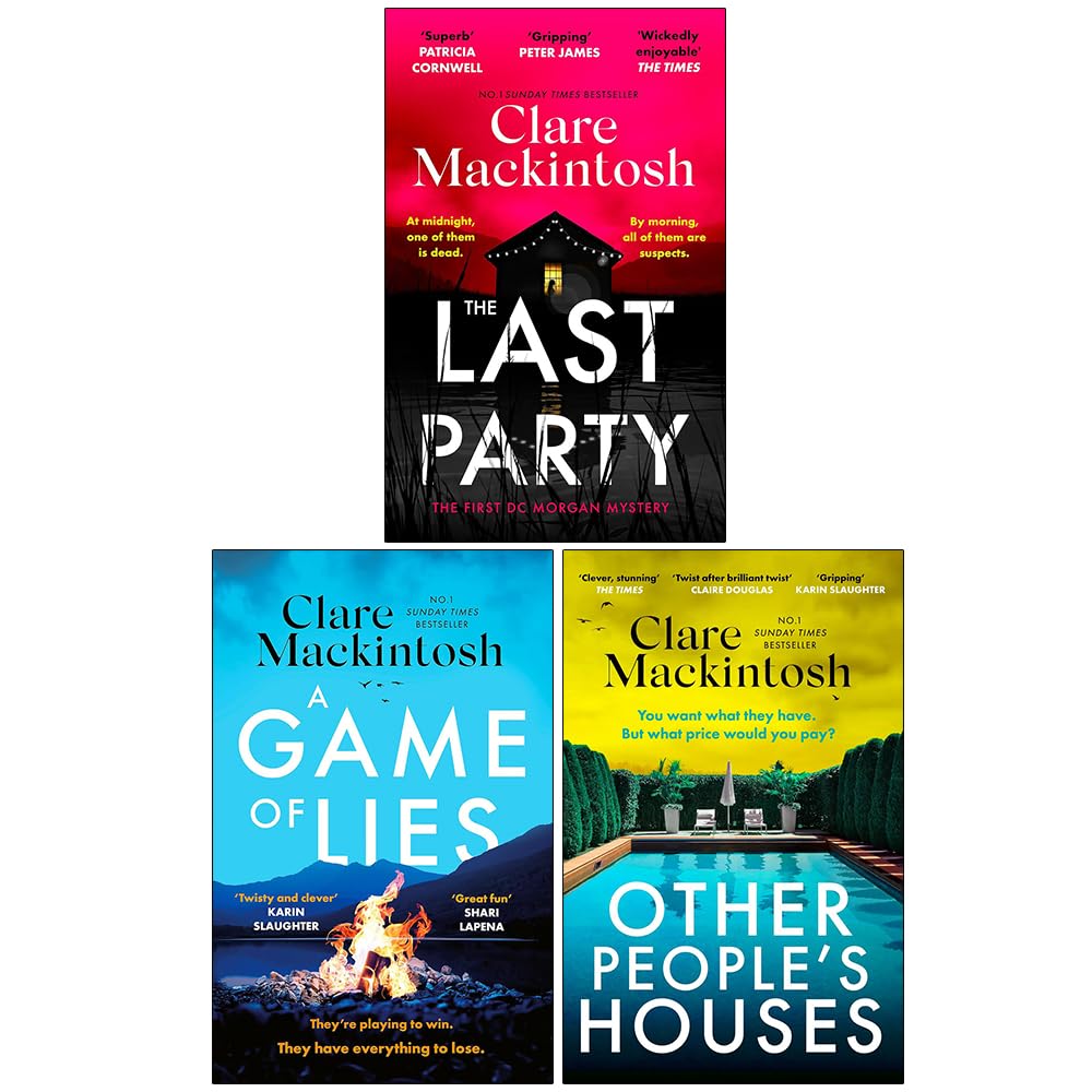 DC Morgan Series 3 Books Collection Set By Clare Mackintosh(The Last P ...