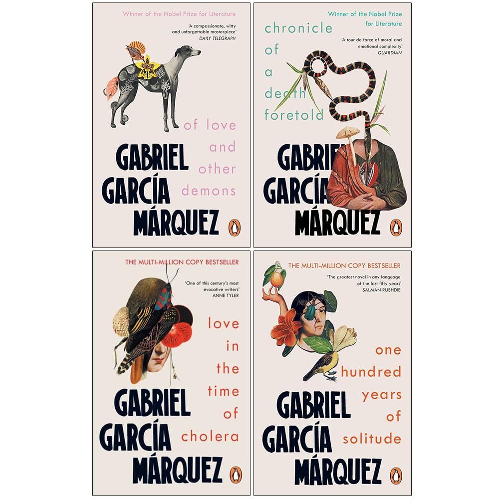 Gabriel Garcia Marquez Collection 4 Books Set Chronicle of a Death For ...