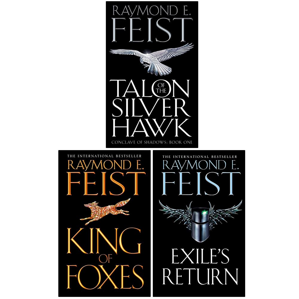 Raymond E. Feist Conclave of Shadows 3 Books Collection Pack Set — The ...