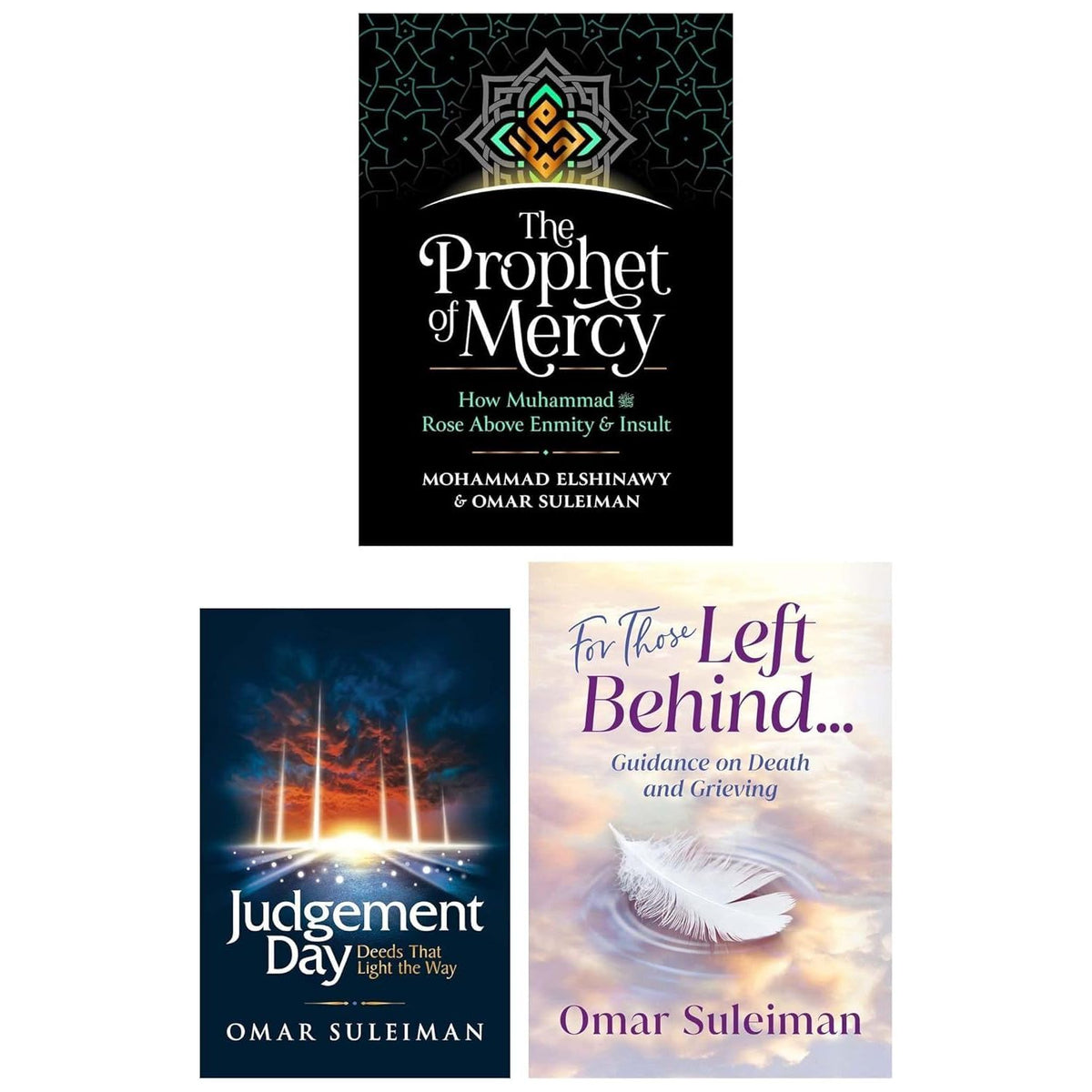 Omar Suleiman and Mohammad Elshinawy Collection 3 Books Set (The Proph ...
