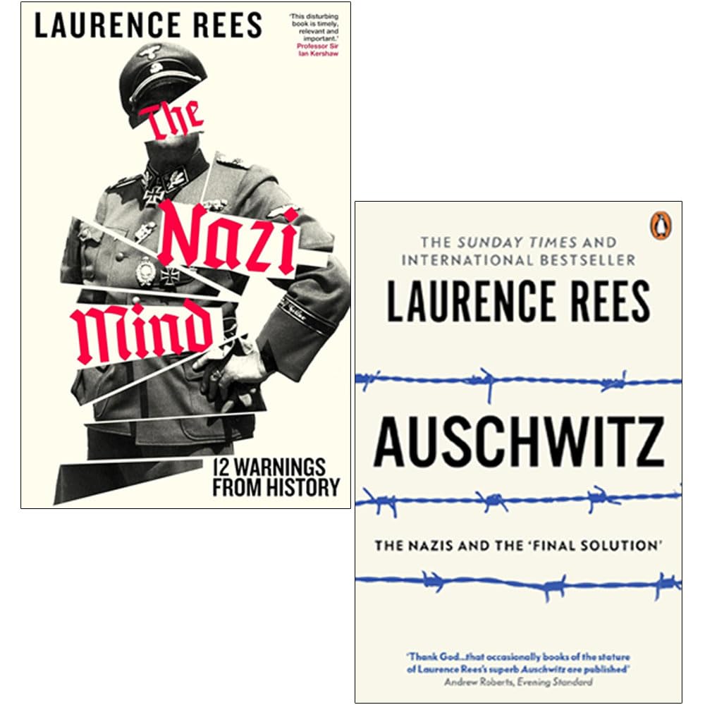 Laurence Rees Collection 2 Books Set (The Nazi Mind Twelve Warnings Fr ...