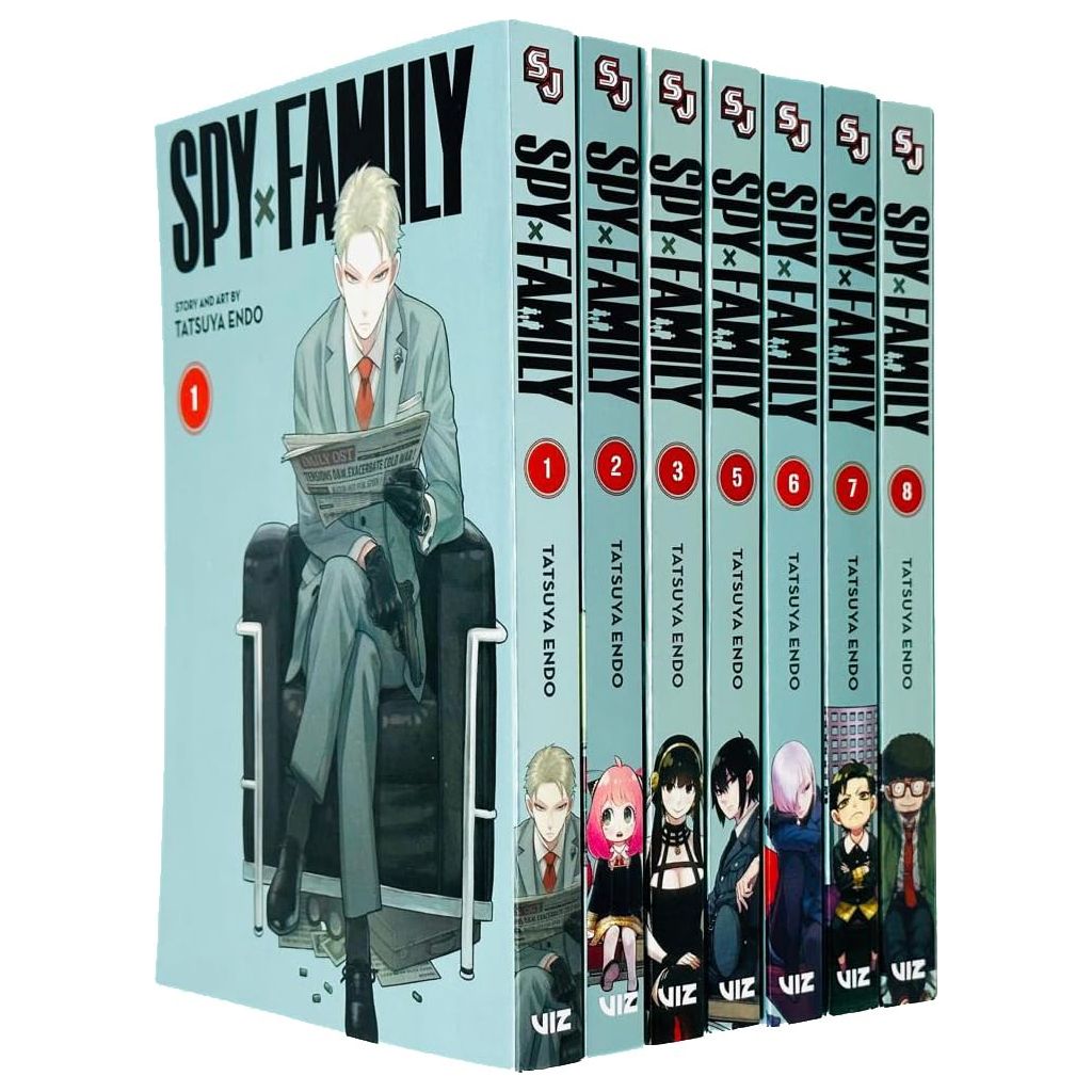 Spy x Family Volume 1 2 3 5 6 7 8 Collection 7 Books Set By Tatsuya ...