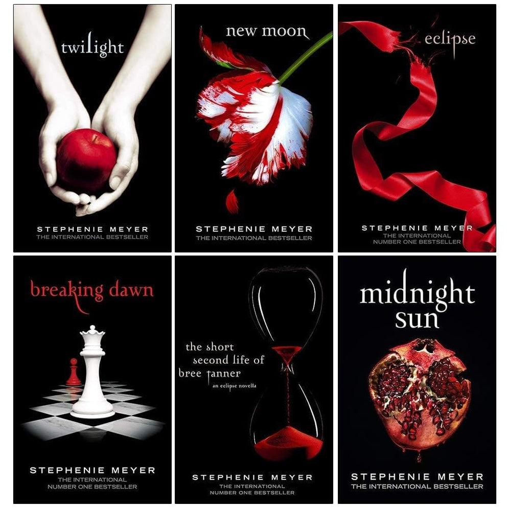 The Twilight Saga Series by Stephenie Meyer 6 Books Collection Set ...