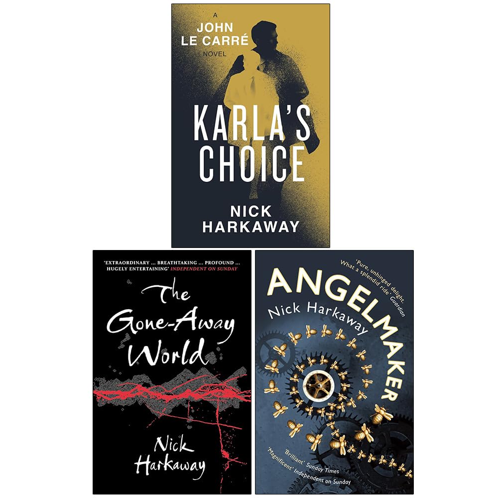Nick Harkaway Collection 3 Books Set (Karla's Choice, The Gone-Away Wo ...