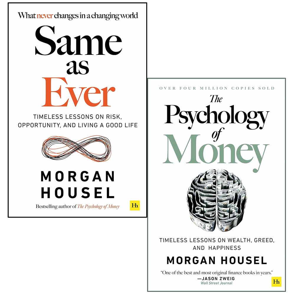 Morgan Housel Collection 2 Books Set (Same as Ever & The Psychology of ...