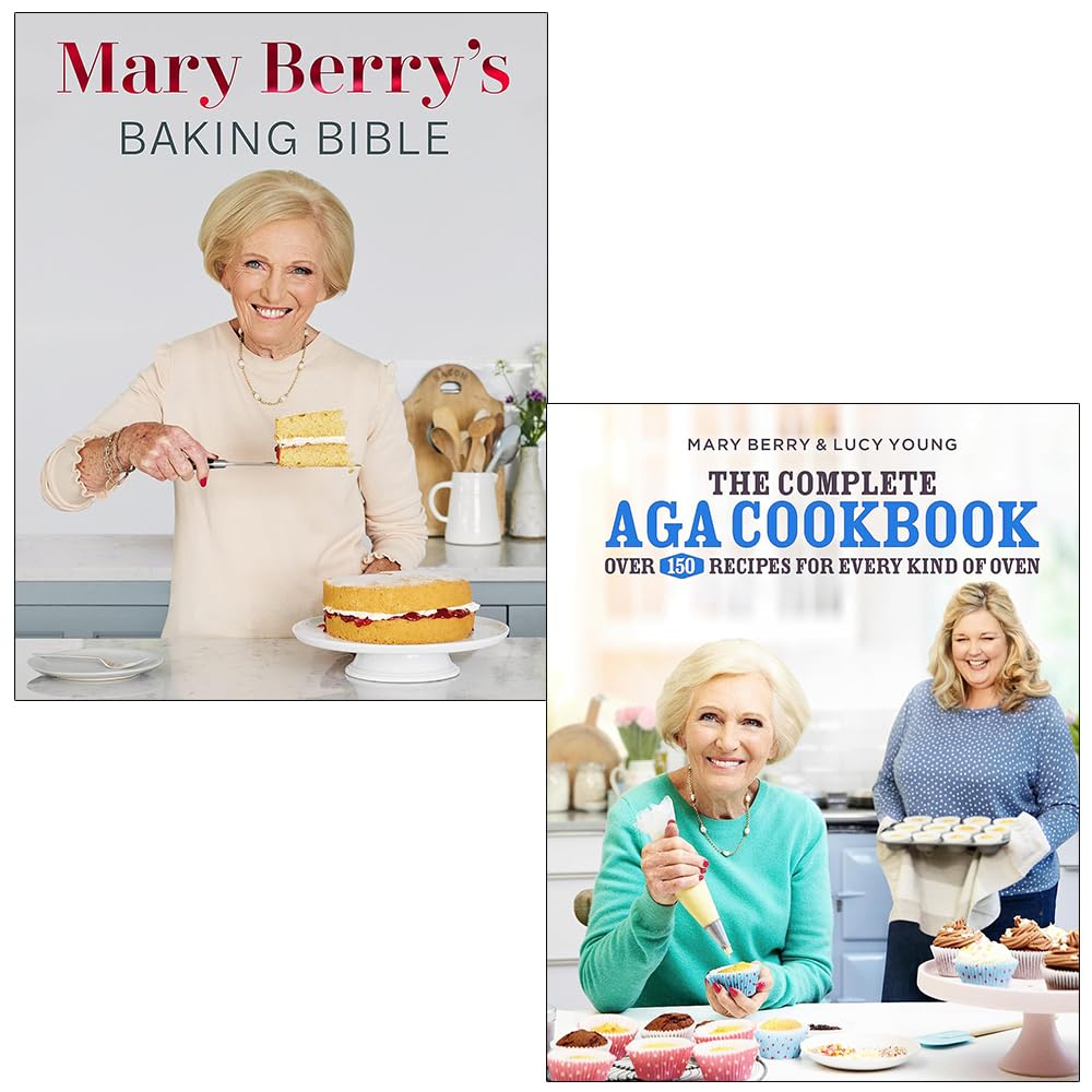 Mary Berry's Baking Bible & The Complete Aga Cookbook By Mary Berry 2 ...