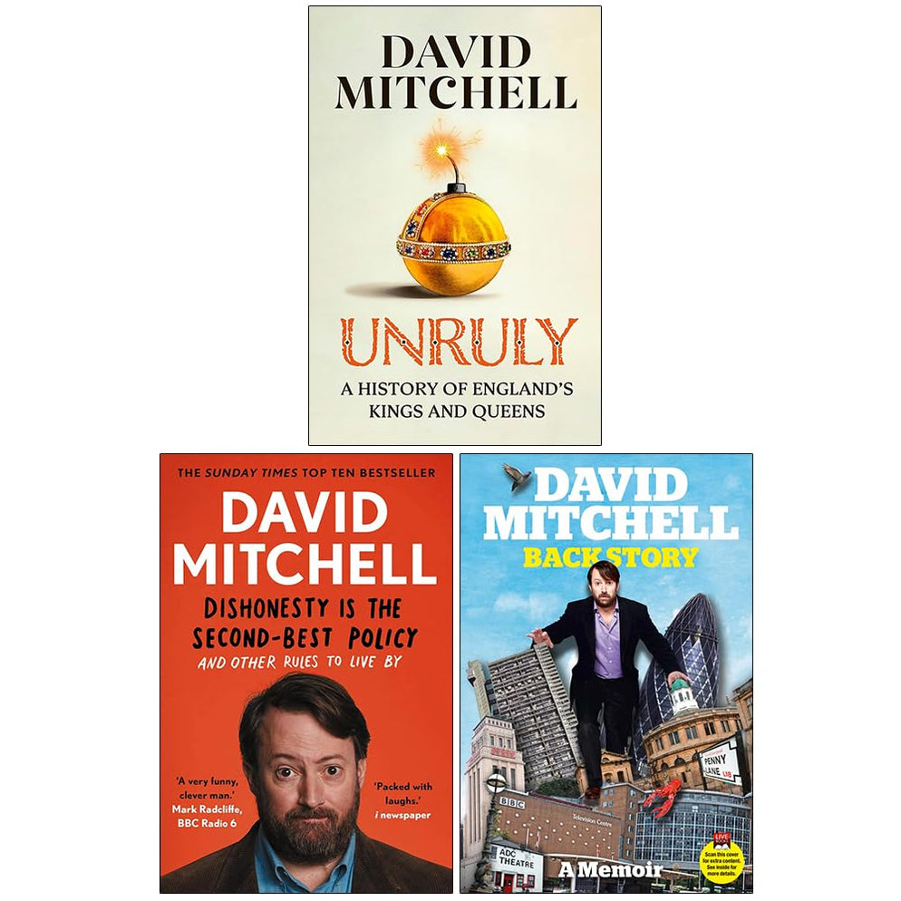 David Mitchell Collection 3 Books Set (Unruly, Dishonesty is the Second ...
