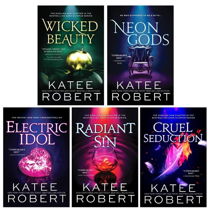 Dark Olympus Series 5 Books Set by Katee Robert (Neon Gods, Electric ...