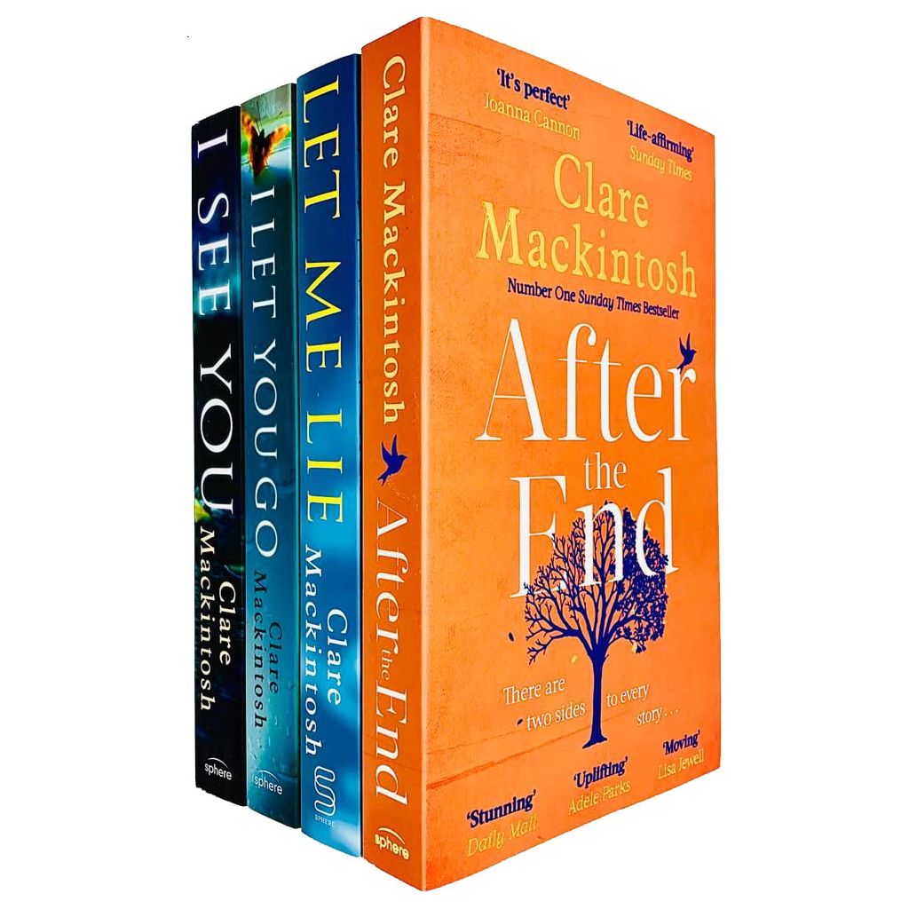 After The End, Hostage, I See You 4 Books Collection Set by Clare Mack ...