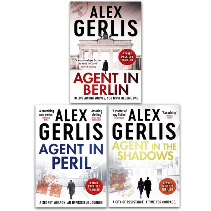 Alex Gerlis The Wolf Pack Spies Series 3 Books Collection Set | The ...