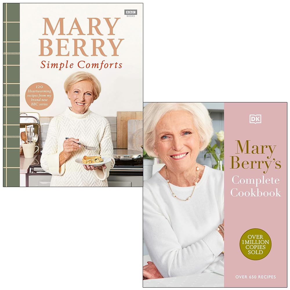 Mary Berry 2 Books Collection Set (Mary Berry's Complete Cookbook: Ove ...
