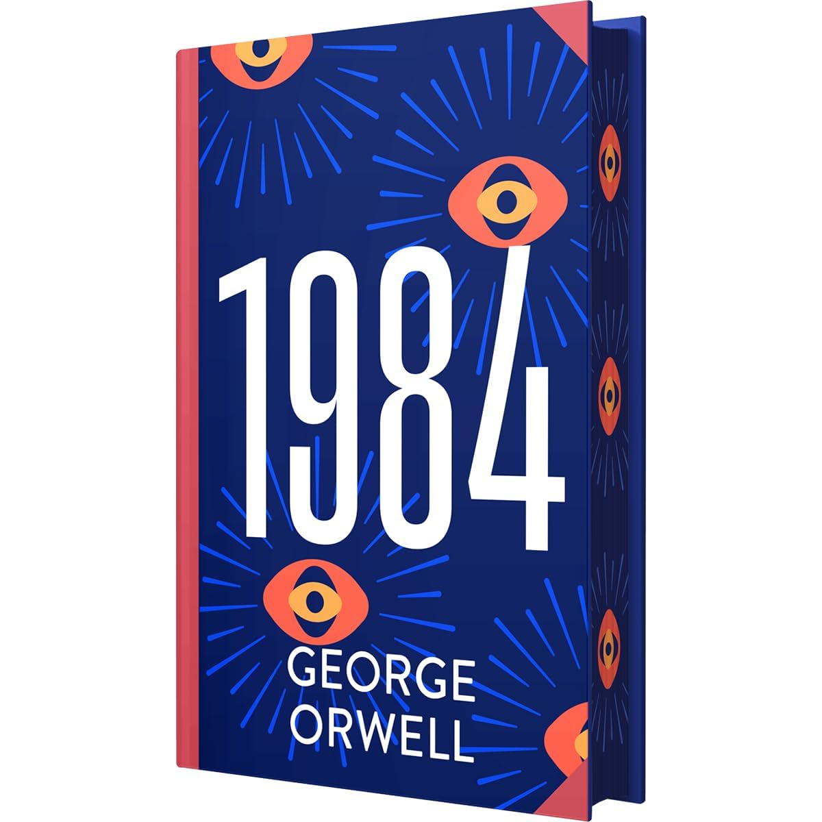 1984 George Orwell Hardback Premium Edition Fiction Sprayed Edge — The ...