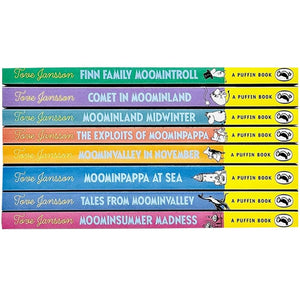 Moomintroll Series Books 1 - 8 Collection Set by Tove Jansson (Finn ...