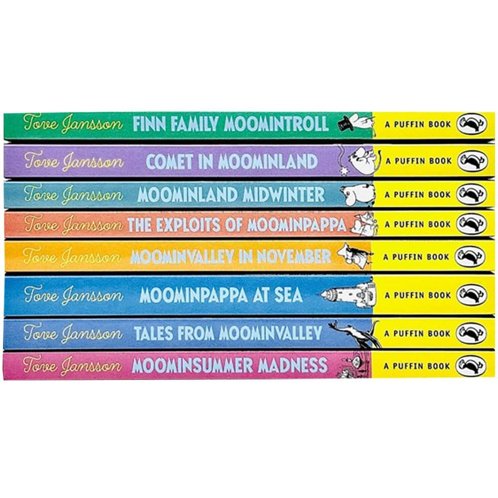 Moomintroll Series Books 1 - 8 Collection Set by Tove Jansson (Finn ...
