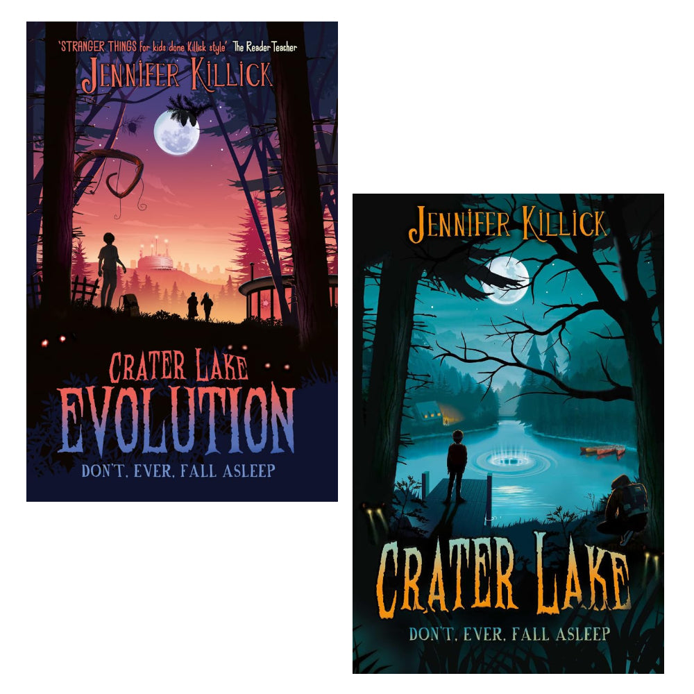 Jennifer Killick 2 Books Set (Crater Lake &Crater Lake: Evolution: 2 ...