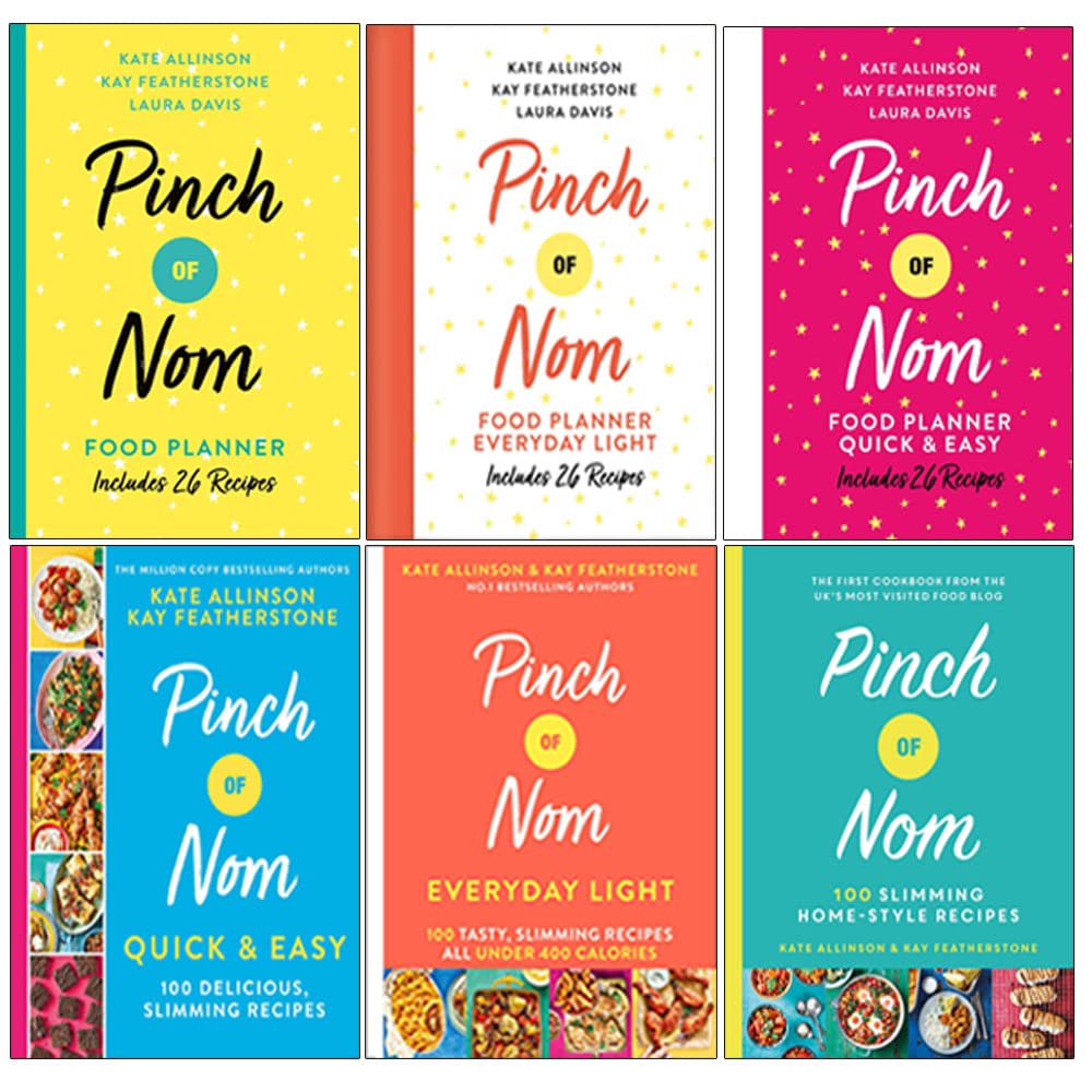 Pinch of Nom Food Planner & Pinch of Nom Collection 6 Books Set By Kay ...
