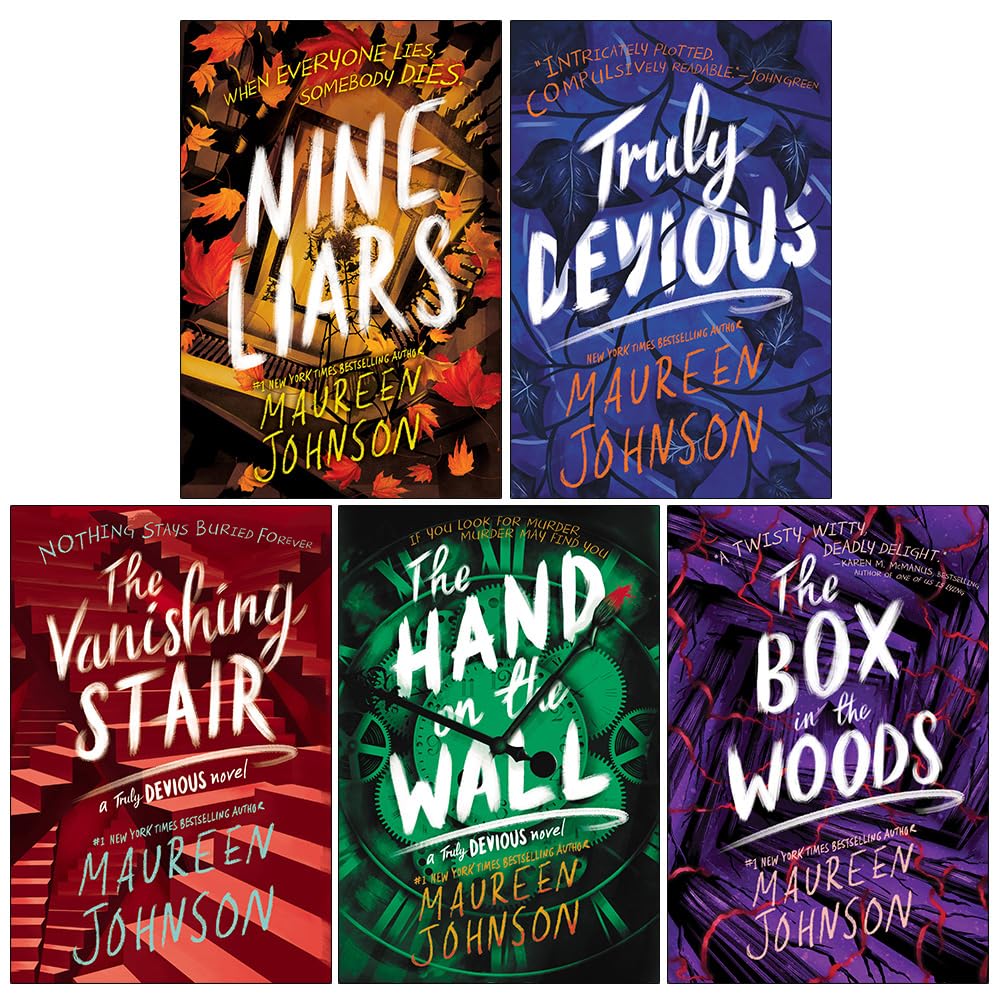 Truly Devious Series 5 Books Collection Set By Maureen Johnson — The ...